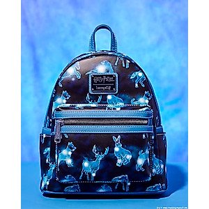Loungefly WB Harry Potter Patronus Collection Mini-Backpack, Amazon Exclusive