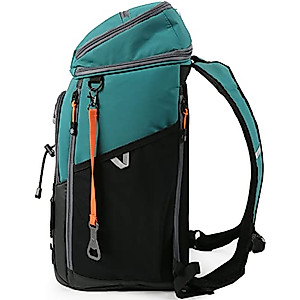 Arctic Zone Titan Deep Freeze 30 Can Insulated Backpack Cooler Bag with Ice Wall Packs, Pine