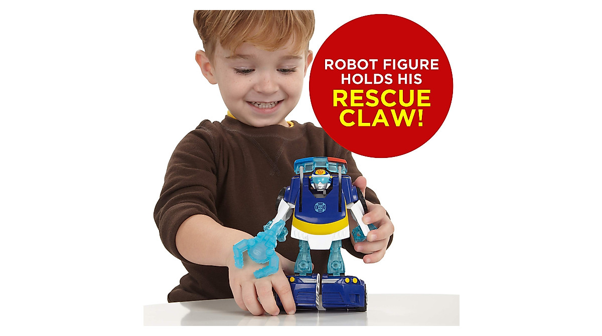 Transformers Rescue Bots Chase Action Figure - Ages 3-7