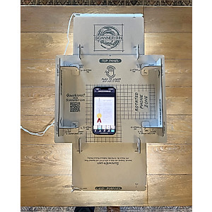 Scanner Bin Pro - Phone Scanner Stand for Photo and Document scanning (Also Used as a Document Camera, Invented & Produced in The USA)