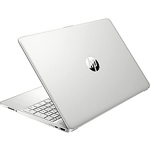 HP Newest Notebook, 15.6" HD Screen Laptop, Intel Core i3-1115G4 (up to 4.1 GHz with Intel Turbo Boost), 12GB DDR4 RAM, 256GB SSD, Webcam, HDMI, Wi-Fi, Windows 11 Home, Natural Silver.W/ELMTech