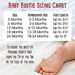 Zutano Cozie Fleece Baby Booties with Grippers, Stay-On Baby Shoes, Bundle, 12M