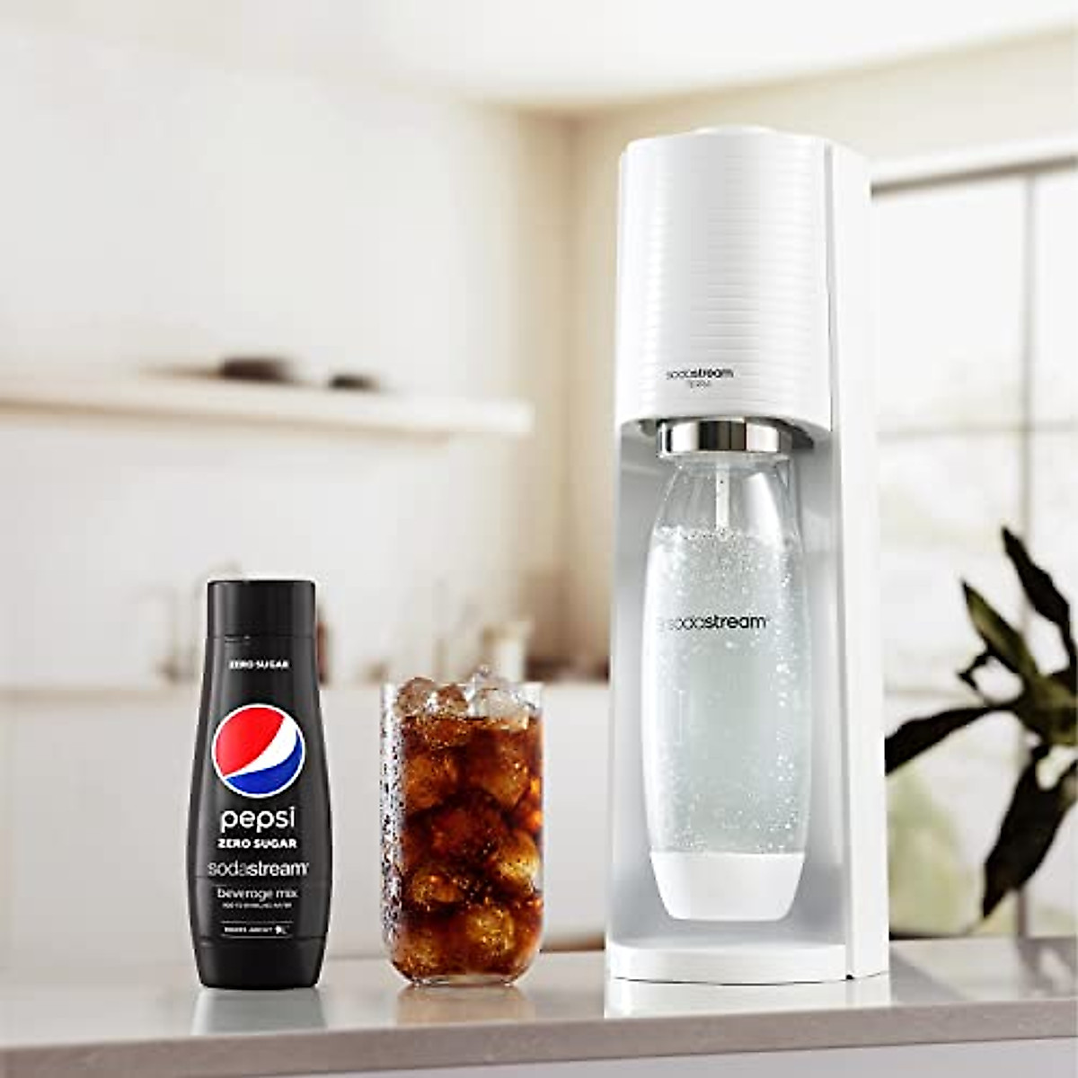 SodaStream® Pepsi® Zero Sugar Beverage Mix (440ml, Pack of 4)