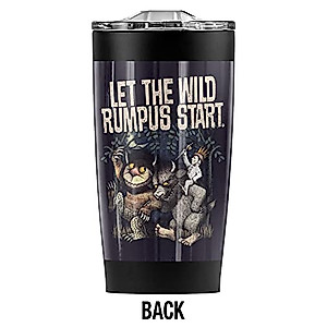 Where The Wild Things Are Wild Rumpus Stainless Steel Tumbler 20 oz Coffee Travel Mug/Cup, Vacuum Insulated & Double Wall with Leakproof Sliding Lid | Great for Hot Drinks and Cold Beverages