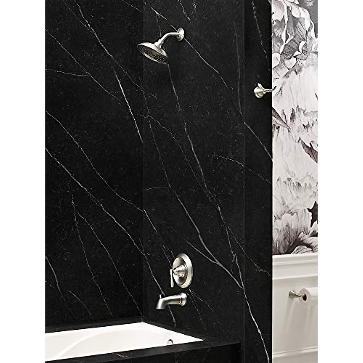 Moen MY0303BN Halle Double Robe Hook, Brushed Nickel