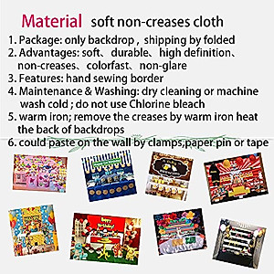 Red White Ball Photo Background Kids Happy Birthday Party Vinyl Game Boy Photography Backdrop Children Photo Booth Studio Props 5x3ft Magic Pet Baby Shower Decorations Cake Table Banner Supplies