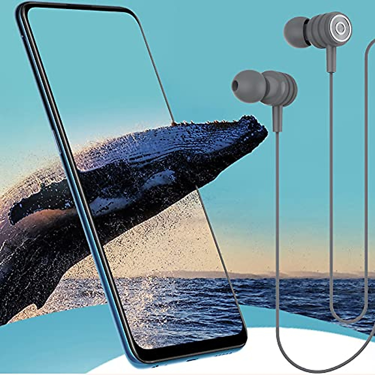 Y01 Wired Earphone in-Ear Heavy Bass Line Control 3.5mm 5D Surround Stereo Sound Earphone for Sports - Dark Grey