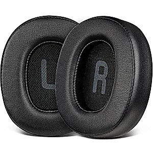 SOULWIT Earpads Replacement for JBL Tune 700(700BT)/710(710BT)/720(720BT)/750(750BT,750BTNC)/760(760NC)/770(770NC) Headphones, Ear Pads Cushions with Softer Noise Isolation Foam (Black)