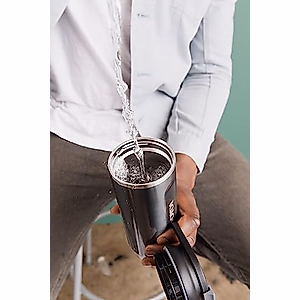 Igloo, 20 OZ Stainless Steel, Tumbler, Flip ‘n’ Sip, Modern Blue