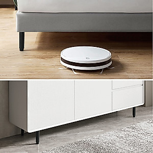 Adjustable Bed Legs, Metal Bed Support Legs Replacement, Heavy Duty Bed Center Frame Middle Slat Support Leg for Cabinet Sofa Bed Frame Replacement Parts Black (T Shape Set of 4)