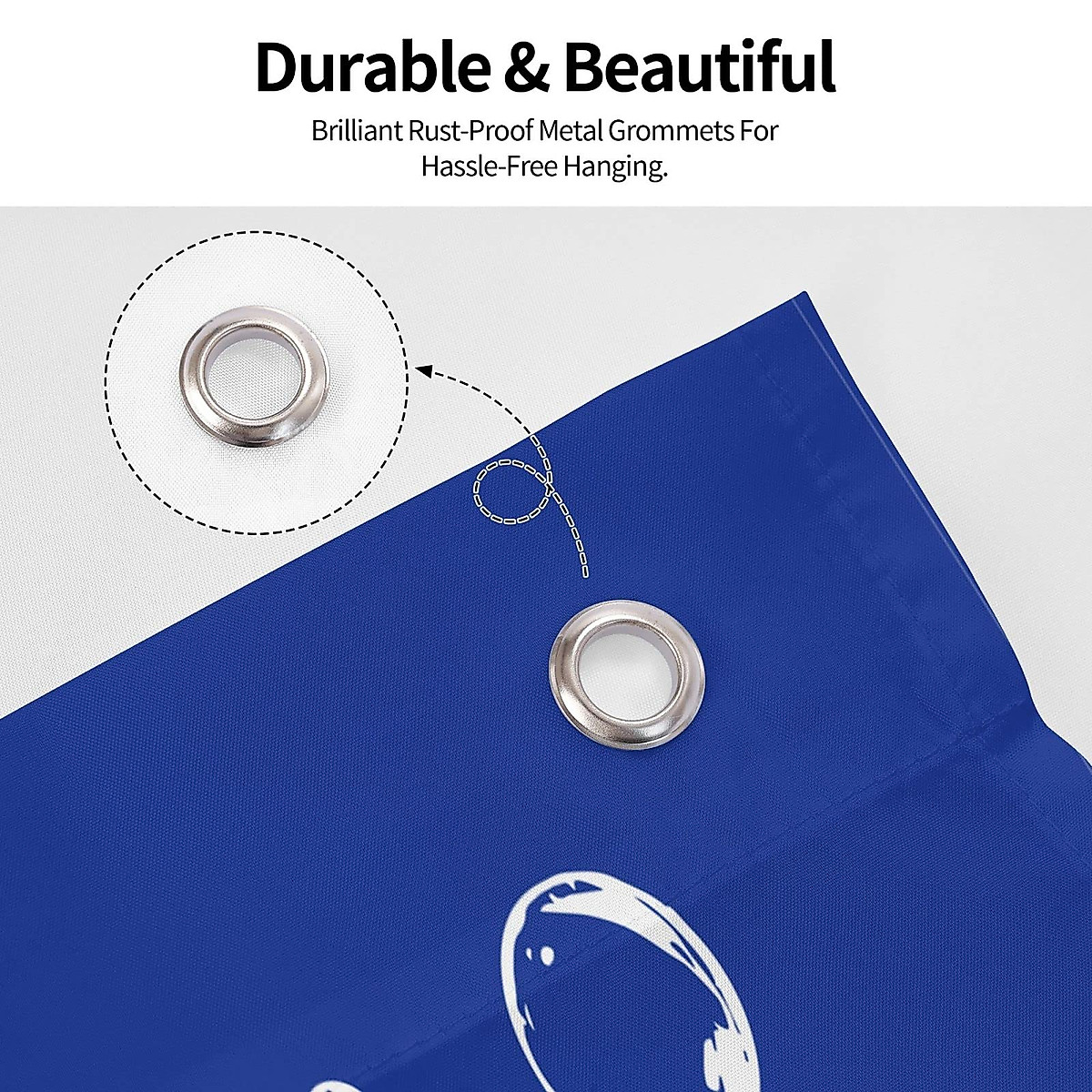 Funny Dorm Flags Happy Hour Fish Royal Flag Bar Stuff For Man Cave Stuff For Your Room (Size : 60X90CM)