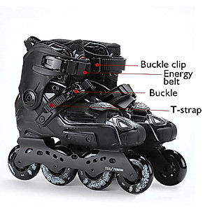 PVC Replacement Inline Roller Skate Buckle Clasp Accessories for Connecting The Energy Band Other Extreme Sports Products