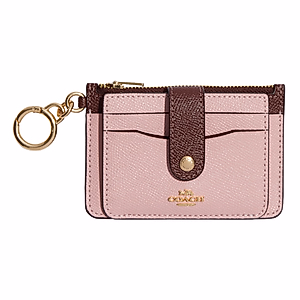 Coach Contrast Trim Attachment Card Case