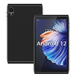 Android Tablet 8 inch, Android 12.0 Tableta 32GB Storage 512GB SD Expansion Tablets PC, Quad-core Processor 2GB RAM 1280x800 IPS HD Touchscreen Dual Camera Tablets, Support WiFi6, BT, 4300 mAh Battery
