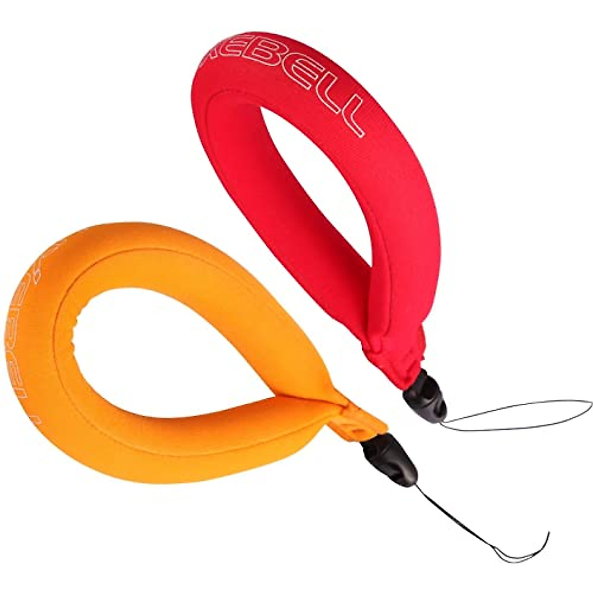 Luxebell Waterproof Camera Float, Universal Foam Floating Wrist Strap for GoPro Hero 11 10 9 8 7 6 5, Nikon, Olympus, Canon, Keys, Sunglasses and Phones Orange & Red