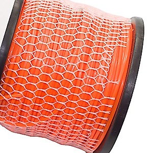 Turfson Commercial Round .155-Inch String Trimmer Line in Spool 3-Pound , Orange