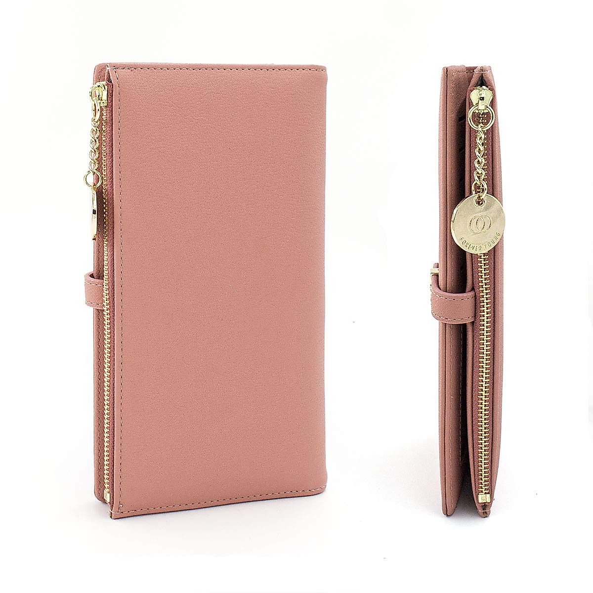 Valentoria Womens Long Wallet Wallet ClutchPurse Handbag Zipper Wristlet Pocket Card Holder