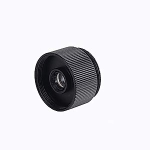 2X Auxiliary Objective Barlow Lens Double Magnification for 100X/120X/150X Zoom Monocular Zoom C-Mount Adapter