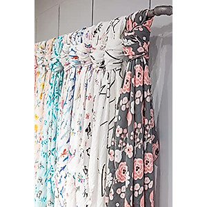 Stephen Joseph, Muslin Swaddle Blanket for Baby Girls and Boys, Newborn Receiving Blanket for Swaddling, 100% Cotton Baby Swaddle Wrap, Receiving Swaddle Wrap, 47 x 47 inches