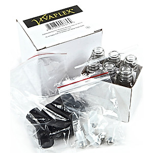 6, Clear, 10 ml Glass Roll-on Bottles with Stainless Steel Roller Balls - .5 ml Dropper included
