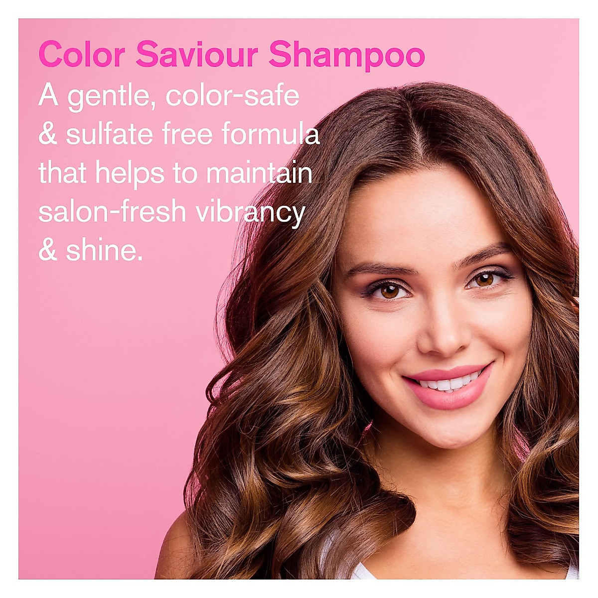 BOLD UNIQ Color Safe Shampoo – Anti-Fade Sulfate Free Shampoo for Color Treated Hair – Gently Cleanse & Protect Brunette & Red Colored Hair- Cruelty Free & Vegan 8 Fl.Oz