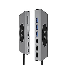 WPYYI USB Type C Hub USB 3.0 Type-C Hub to HDMI Adapter 4K Thunderbolt 5 USB C Hub with TF SD Reader Slot PD