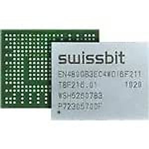 Swissbit SFEN480GB3EC4WD-I-6F-211-STD, Solid State Drives - SSD Industrial BGA PCIe SSD, EN-20, 480 GB, 3D TLC Flash, 40C to +85C, Price per Item