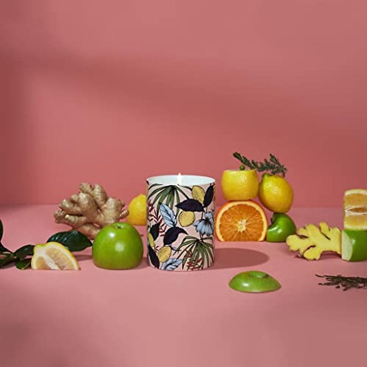 L'or de Seraphine Mansour Marrakech Scented Candle | Fragrance No. 25 | Fruity & Fresh Notes | 80 Hour Burn Time | Luxury Scented Candle for Home & Leisure | 17 oz