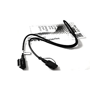 Xtenzi Extra Long Mercedes Benz Media Interface MMI Cable Adapter Cord Connect to 30- Pin - 4 Ft (Black)