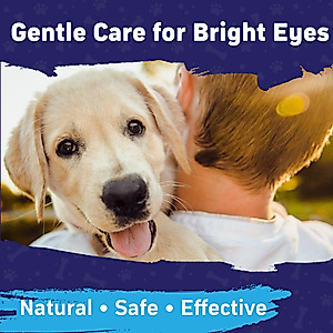Spanielbuns Dog Eye Drops 200ml,All Natural Ingredients Eye Wash for Dogs and Cats, Cleanses Tear Stains, Mucus, Improves Allergy Symptoms and Dry Eyes(2pack)