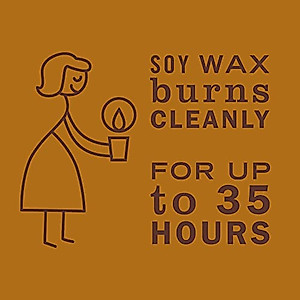 Mrs. Meyer's Soy Aromatherapy Candle, 35 Hour Burn Time, Made with Soy Wax and Essential Oils, Limited Edition Acorn Spice, 7.2 oz - Pack of 2