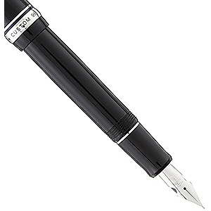 PILOT Custom 912 Fountain Pen, Black Barrel, FA Falcon Nib (71619)
