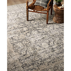 Loloi Amber Lewis x Alie Charcoal/Beige 9'-6" x 13'-1" Area Rug