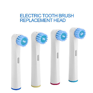 Kids Soft Replacement Brush Heads, Compatible with Oral-B Power Stages Toothbrush - Pack of 4