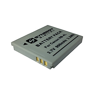 Synergy Digital Camera Battery, Works with Canon PowerShot ELPH 330 HS Digital Camera, (li-ion, 3.7V, 900 mAh) Ultra Hi-Capacity Battery
