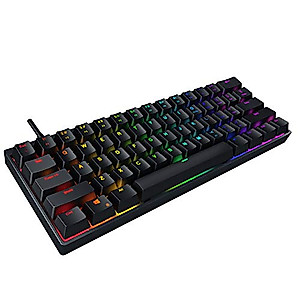 DURGOD HK Venus RGB Mechanical Gaming Keyboard | 60% Layout | USB C Wired | Doubleshot PBT Keycaps | Cherry Profile | NKRO Rollover | Windows & Mac | Aluminium Chassis| Cherry MX Blue, Black