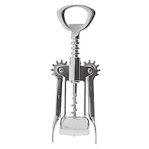 Norpro FG2 Corkscrew, Steel, 7 in L x 2 in W x 1-1/4 in D, Silver