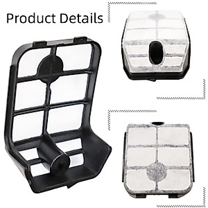 Arpisziv UT-10517, UT-10518 Air Filter Fit For Homelite, Roybi Chainsaws UT-10520, UT-10550 Reps 518048001,518049002(3 PACK)