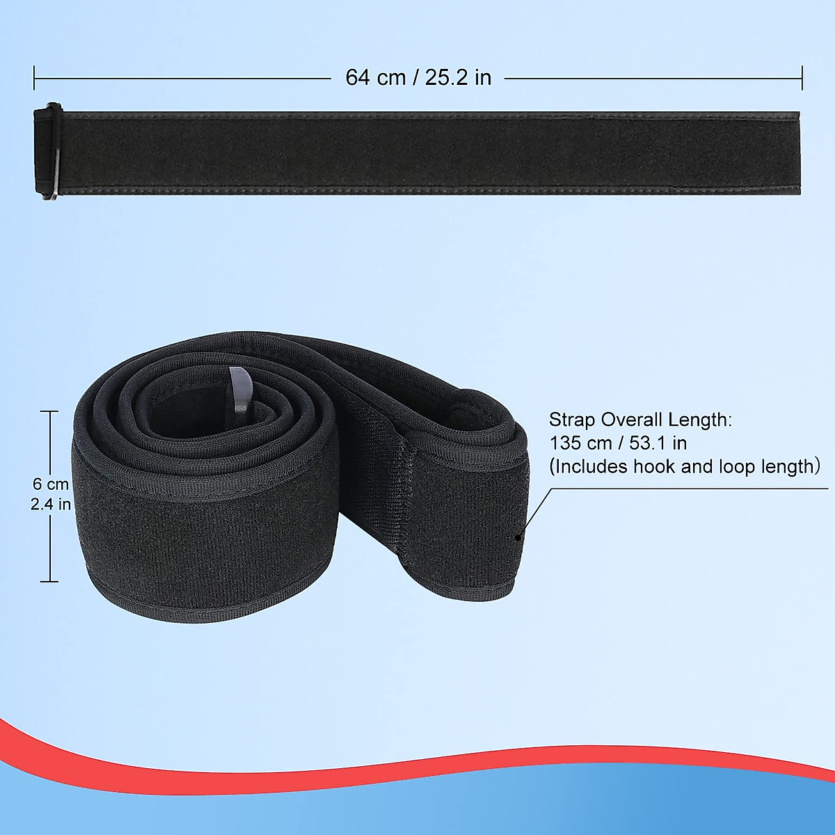 supregear Arm Sling, Adjustable Collar and Cuff Sling Immobilizer Lightweight Neck Support Simple Arm Sling Breathable Medical Shoulder Support for Men Women, One Size Fits All, Black