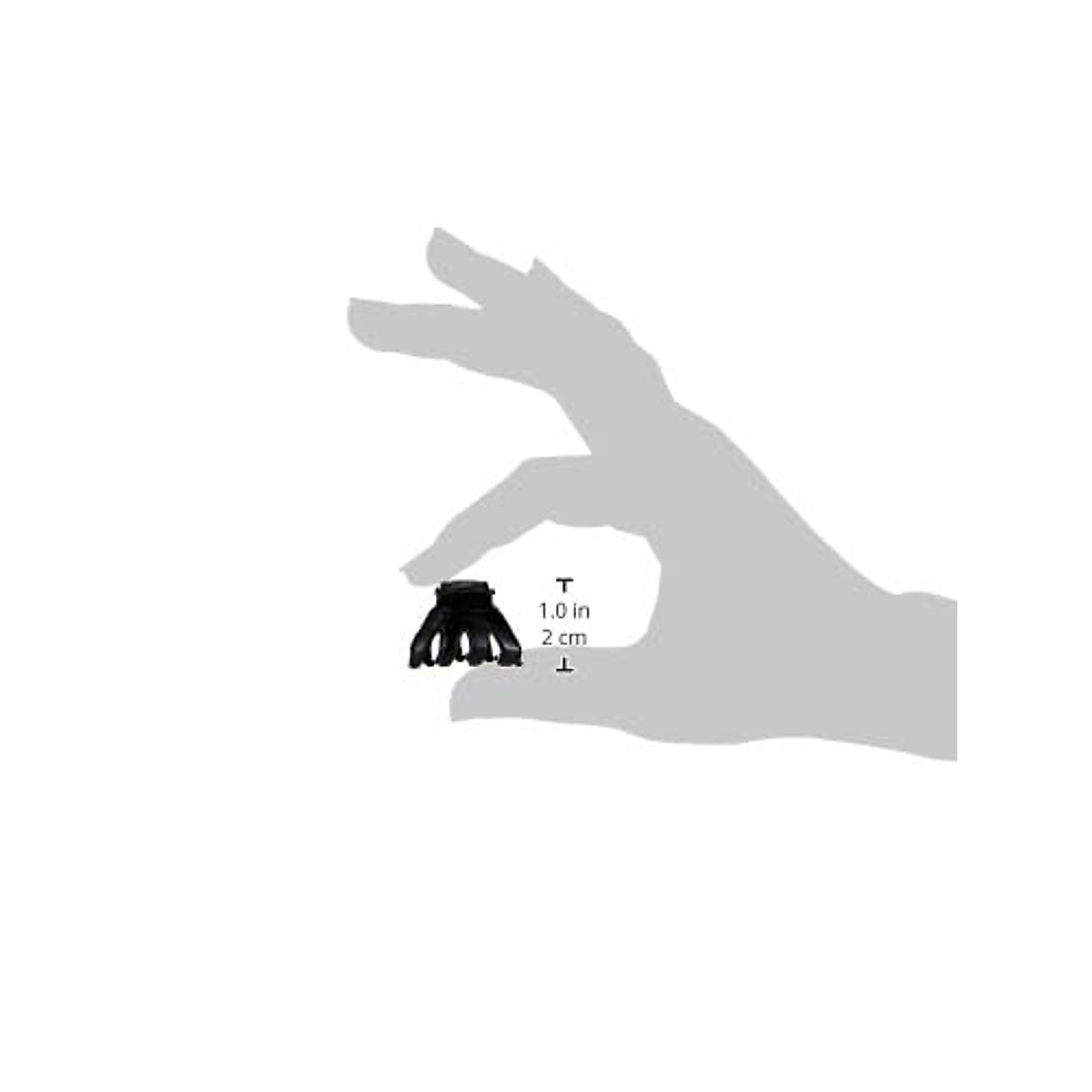 24 Pack Small Octopus Hair Clips 1.2 Inch Mini Claw Hair Clips for Girls and Women Jaw Clips Durable Strong Grip Lay Down Claw Clip