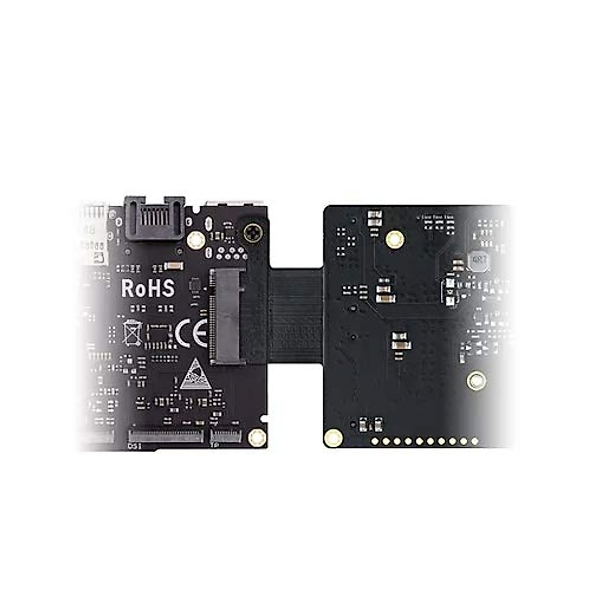 Khadas M2X Extension Board for Khadas VIM4(POE only with Power and Without Ethernet Data Support on VIM4)&VIM3/3L (Full-Featured, PCIe x1 Lane)&Edge-V (SSD-only, PCIe x4 Lane)&Quectel EM06 4G LTE