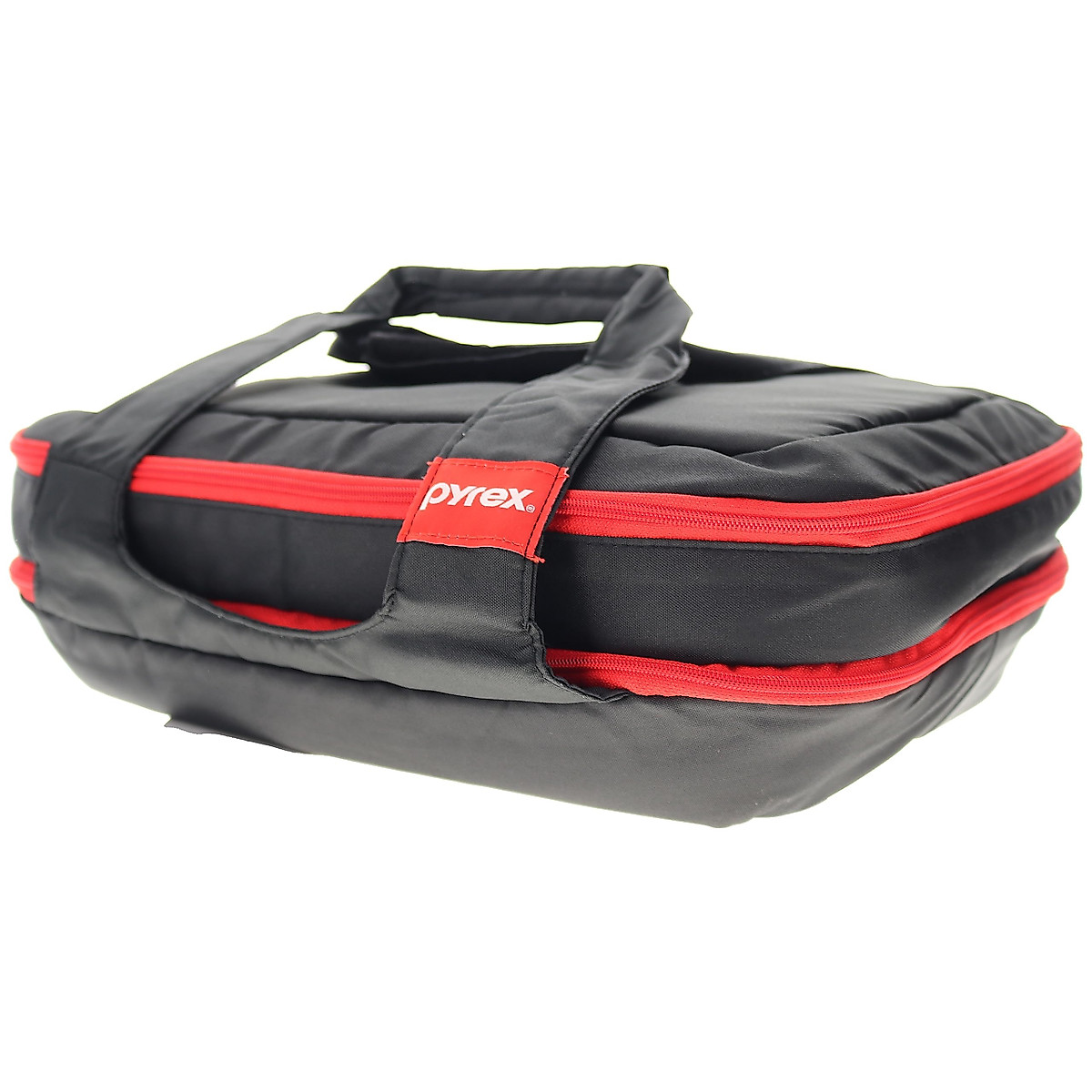 Pyrex 7-Piece Tote Bundle w/Bakeware, Lagoon Blue Lids and Hot/Cold Packs