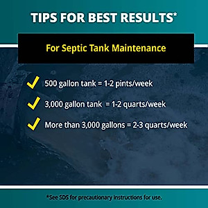 CLR PRO Commercial Drain Maintainer and Grease Trap Treatment, Preventative Maintenance Bio Enzyme Formula, Reduces Odor and Breaks Down Grease, 1 Gallon Bottle
