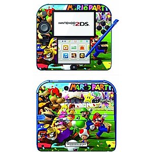 Mario Party Game Skin for Nintendo 2DS Console