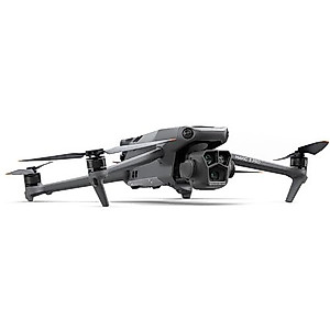 DJI Mavic 3 Pro with DJI RC, Flagship Triple-Camera Drone with 4/3 CMOS Hasselblad Camera, 43-Min Flight Time, with 128 GB Micro SD Card, 3.0 USB Card Reader, Landing Pad, Waterproof Backpack and More