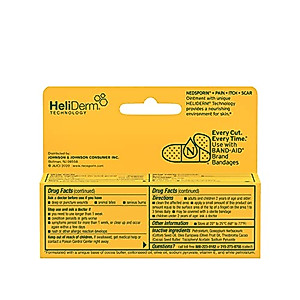 Neosporin Antibiotic Pain-Relieving, Anti-Itch, & Scar Appearance Minimizer Ointment with Neomycin & Bacitracin Zinc, 24-Hour Infection Protection for Minor Cuts, Scrapes & Burns,.5 oz