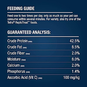 Tetra ReptoMin Floating Food Sticks, Food for Aquatic Turtles, Newts and Frogs, 2.65 lbs