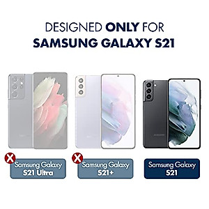 ArmorSuit (2 Pack) MilitaryShield Screen Protector Designed for Samsung Galaxy S21 (6.2-INCH) Case Friendly (2022 Release) Anti-Bubble HD Clear Film - Made in USA