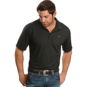 Ariat Men's TEK Polo - Black, X-Large Tall