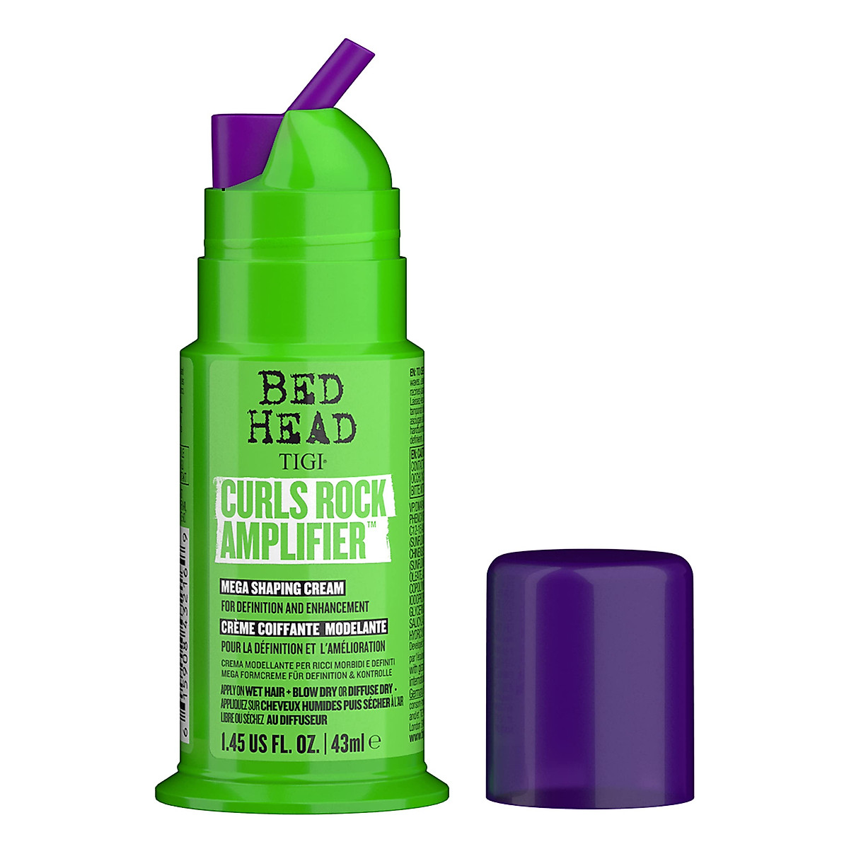 TIGI Bed Head Curls Rock Amplifier Curly Hair Cream Travel Size 1.45 fl oz